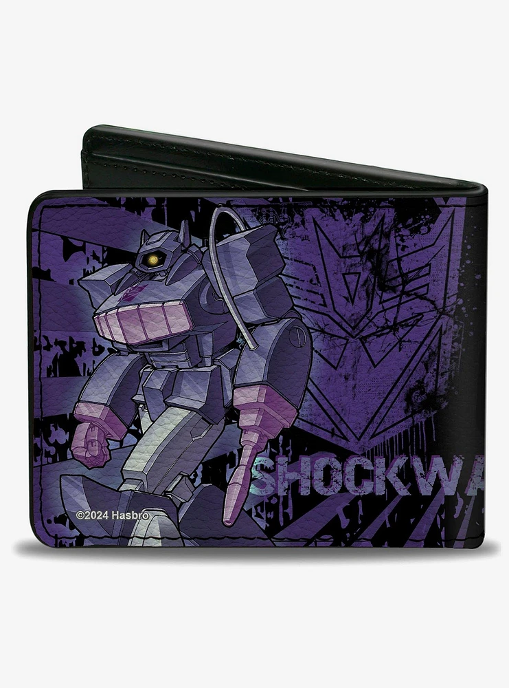 Hot Topic Transformers Shockwave Poses and Decepticon Shield Purples ...