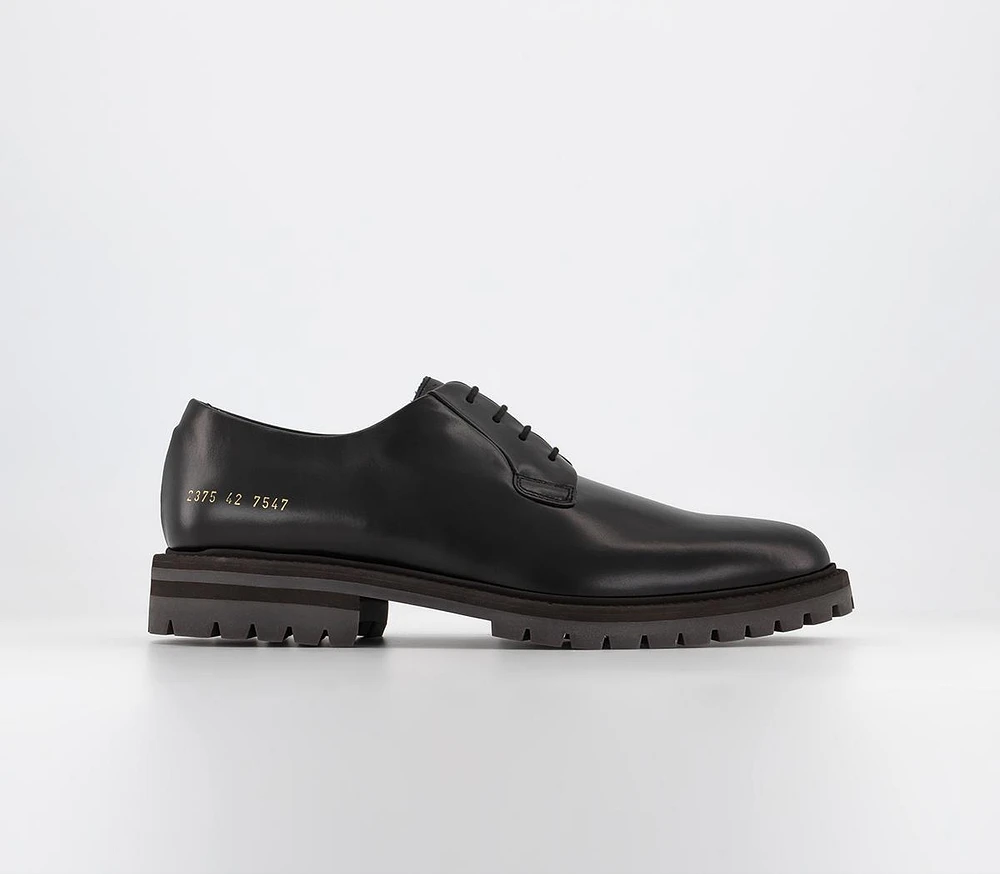 Common Projects Derby Shoes Black - Derby Shoes | King's Cross