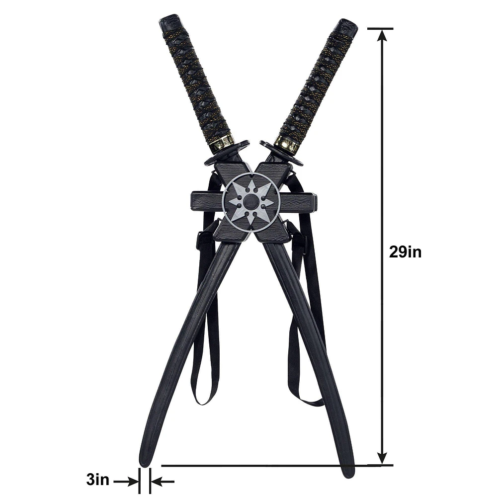 PartyCity Double Ninja Swords | Hamilton Place