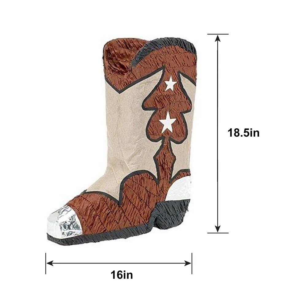 PartyCity Cowboy Boot Pinata | Hamilton Place