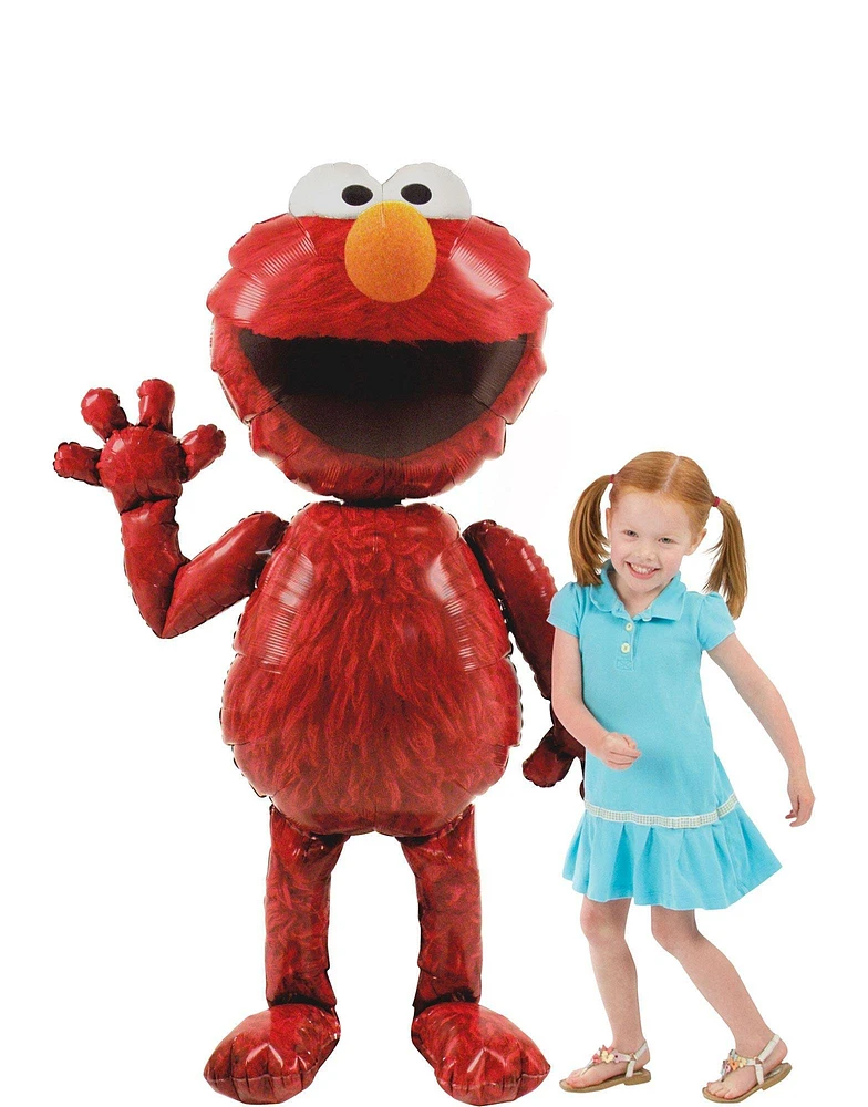 Sesame Street Giant Gliding Elmo Balloon, 54in | Hamilton Place