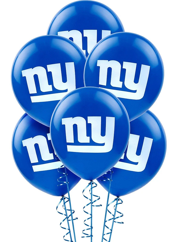 PartyCity 6ct, New York Giants Balloons | Hamilton Place