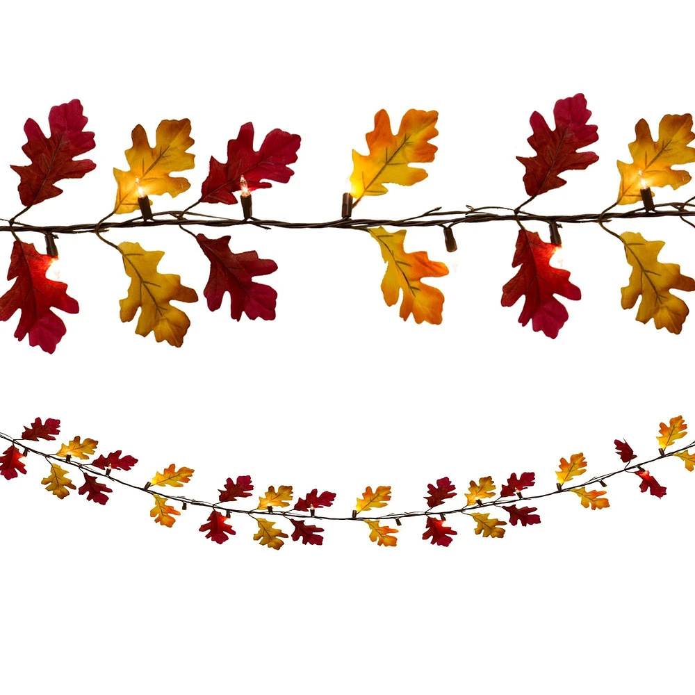 PartyCity Fall Leaves String Lights | Hamilton Place