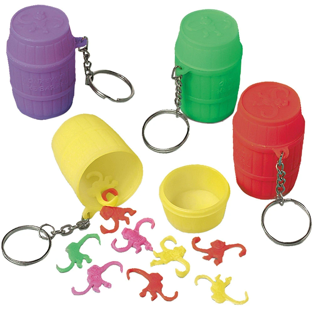 PartyCity Monkey Game Keychains 12ct | Hamilton Place