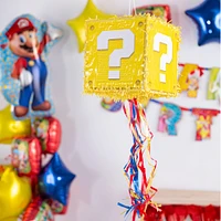 PartyCity Pull String Question Block Pinata - Super Mario | Hamilton Place