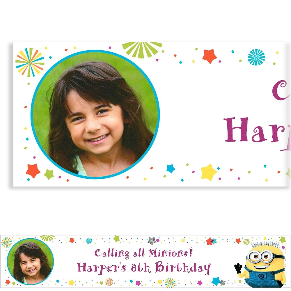 PartyCity Custom Despicable Me 3 Photo Banner | Hamilton Place