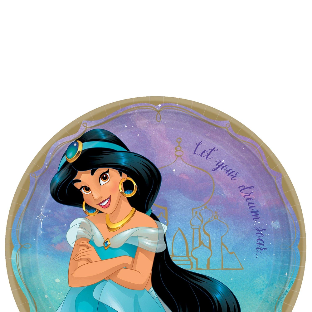 PartyCity Princess Jasmine Lunch Plates 8ct | Hamilton Place