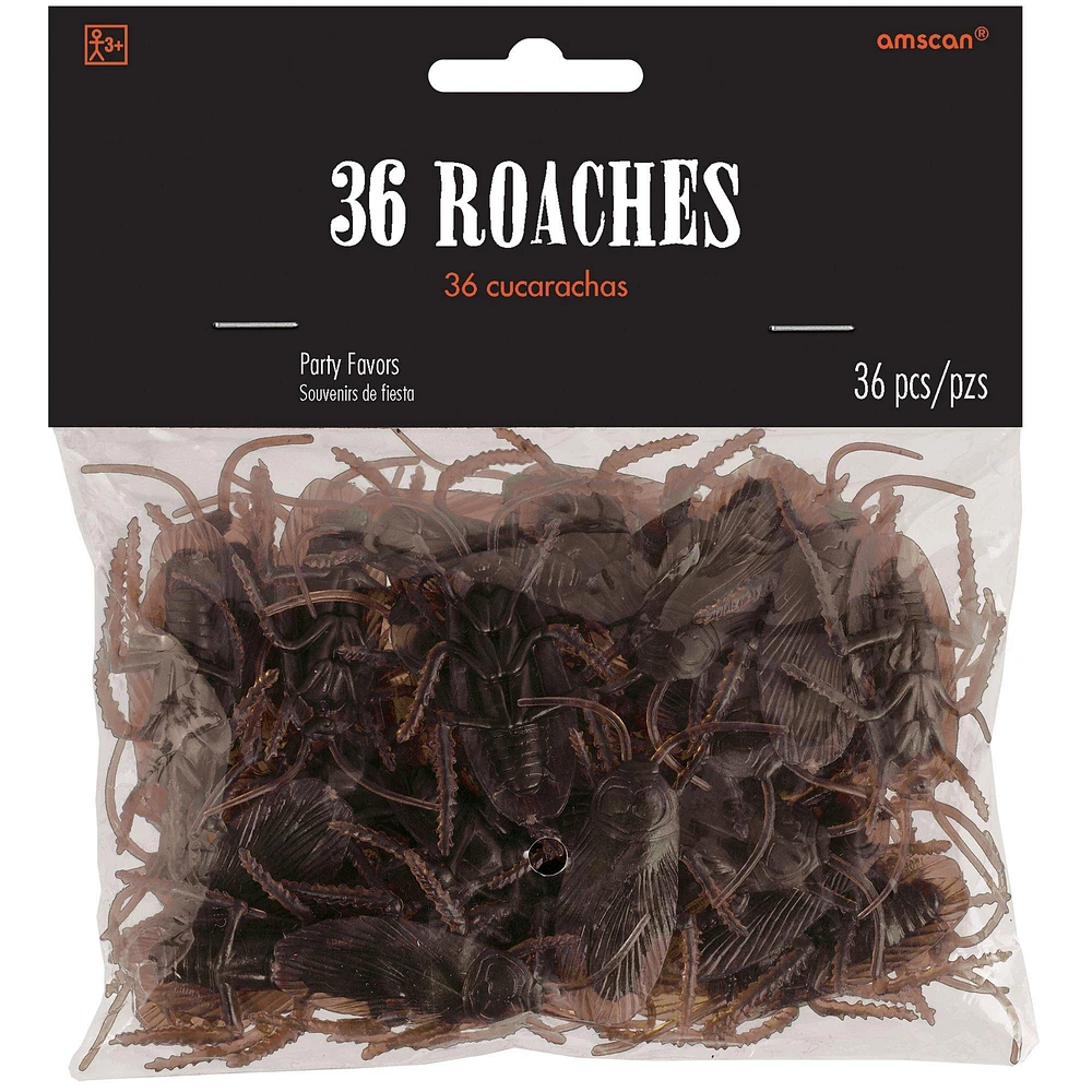 PartyCity Brown Cockroaches 36ct | Hamilton Place