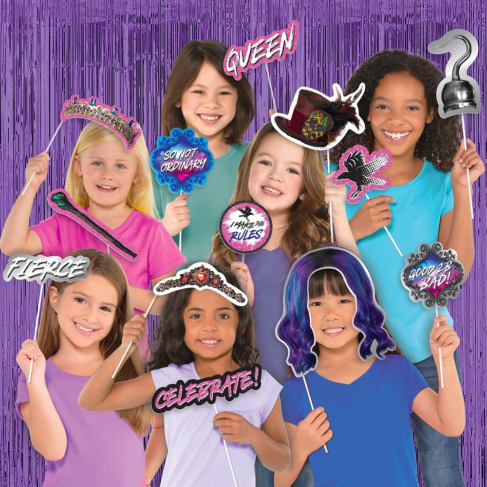 PartyCity Descendants 3 Scene Setter with Photo Booth Props | Hamilton ...