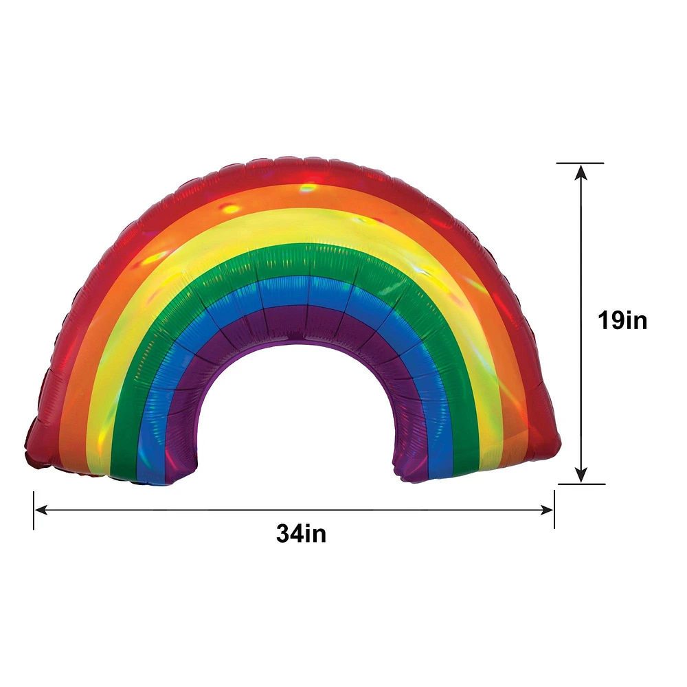 PartyCity Giant Iridescent Rainbow Balloon | Hamilton Place