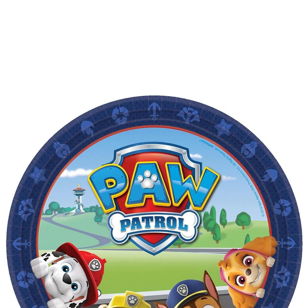 PartyCity PAW Patrol Adventures Lunch Plates 8ct | Hamilton Place