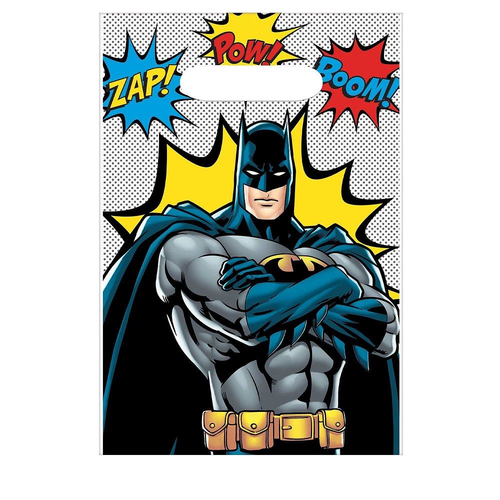 PartyCity Justice League Heroes Unite Batman Favor Bags 8ct | Hamilton ...