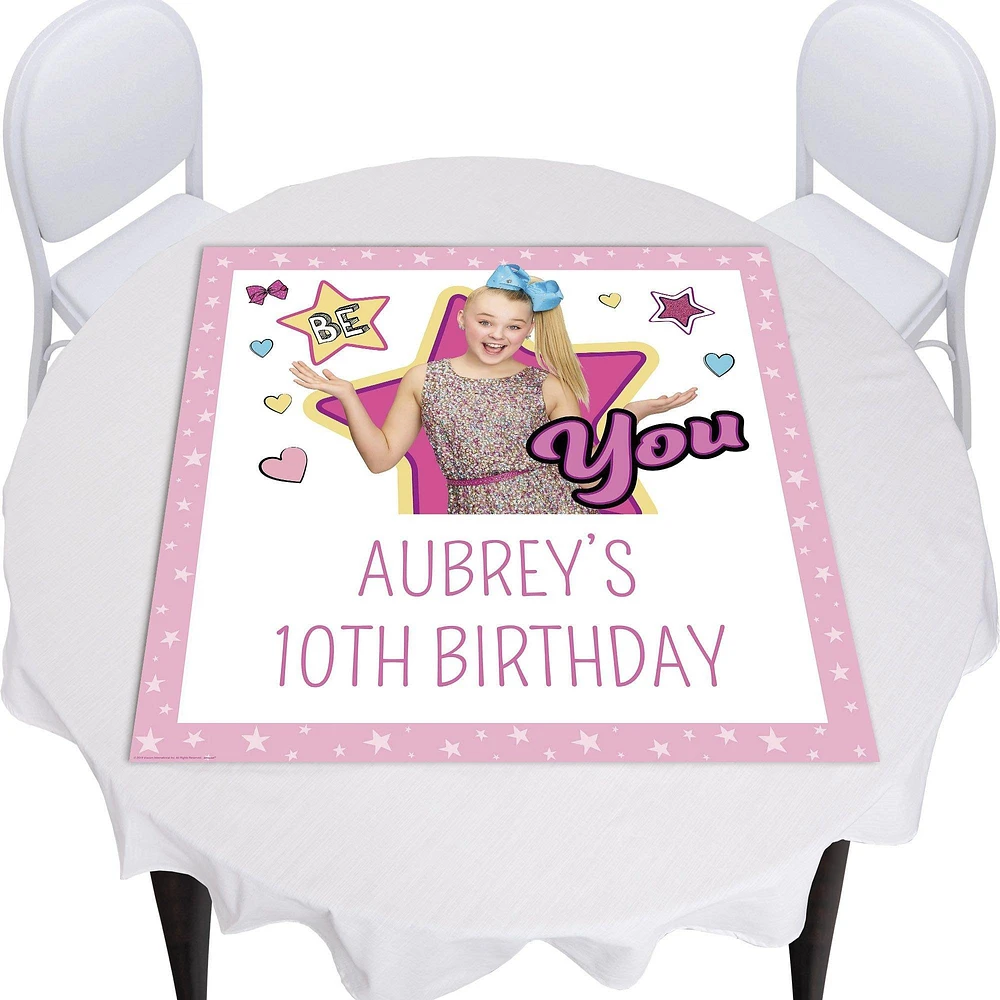 PartyCity Custom JoJo Siwa Square Table Topper | Hamilton Place
