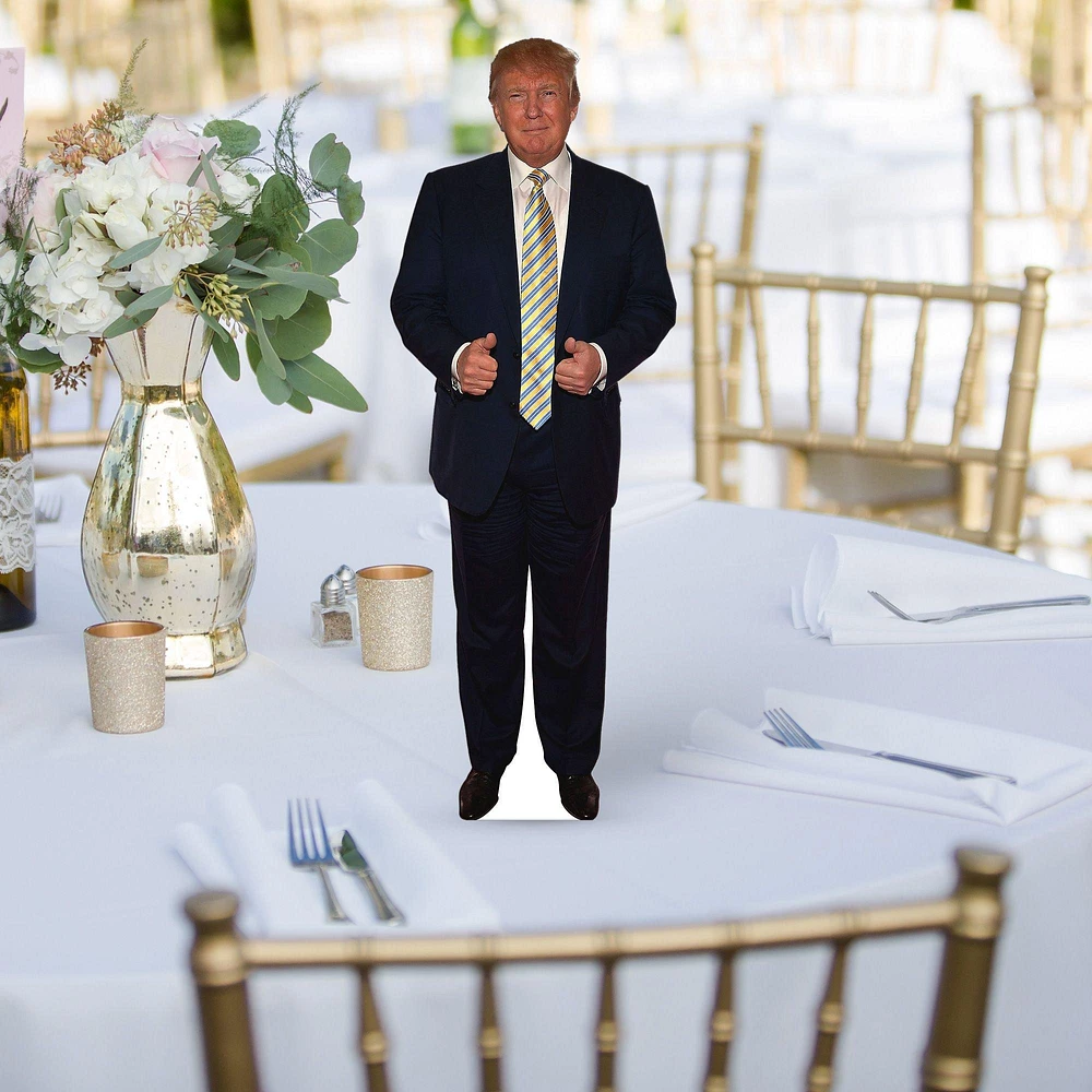 PartyCity Donald Trump Centerpiece Cardboard Cutout, 18in | Hamilton Place