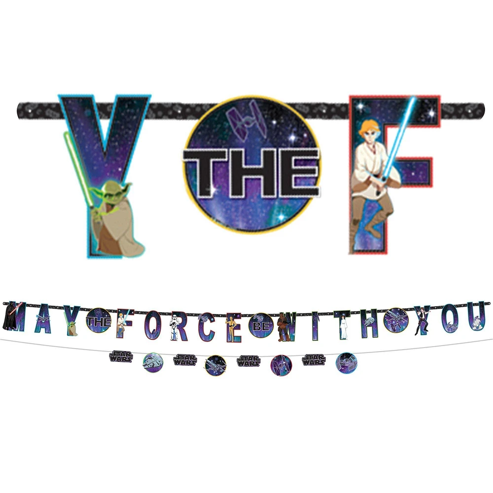 PartyCity Star Wars Galaxy of Adventures May the Force Be With You ...