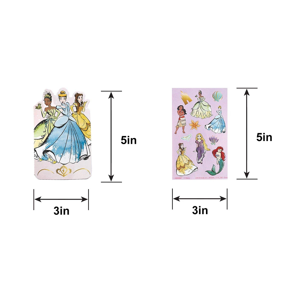 PartyCity Disney Princess Stationery Set, 5pc | Hamilton Place