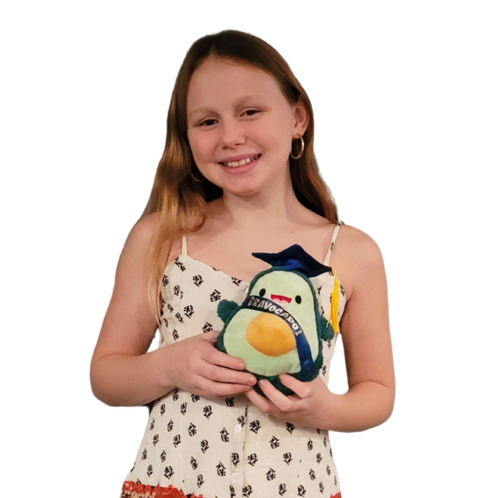 PartyCity Graduation Autograph Avocado Plush, 7in | Hamilton Place