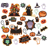 PartyCity Spooky Friends Halloween Cardstock Cutouts, 30pc | Hamilton Place