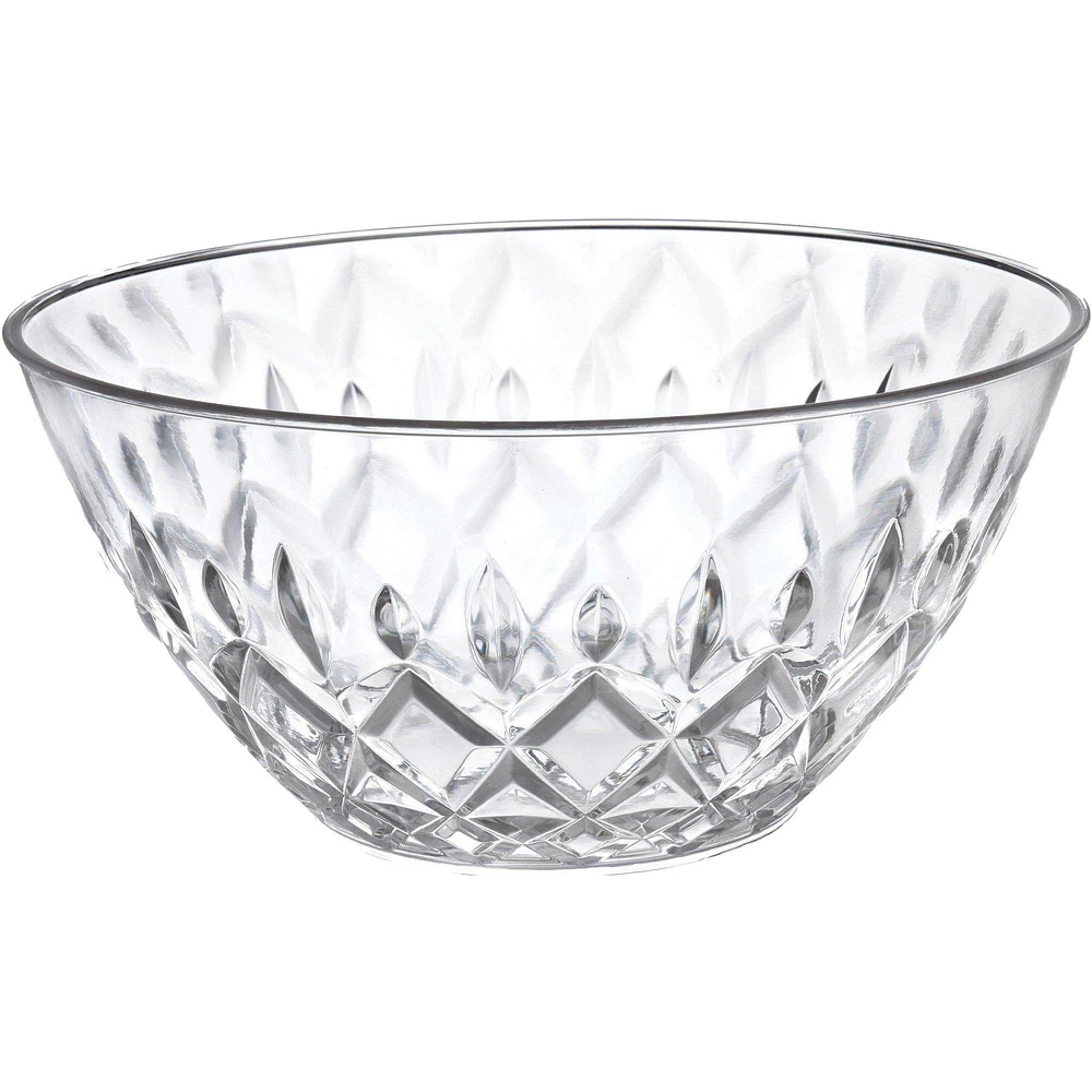 PartyCity Crystal Cut Acrylic Serving Bowl | Hamilton Place