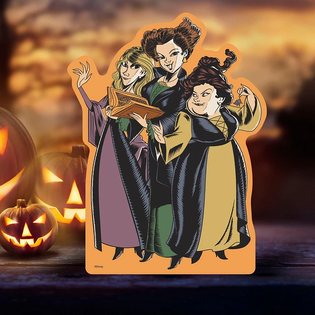 PartyCity Sanderson Sisters Centerpiece Cardboard Cutout, 18in - Disney ...