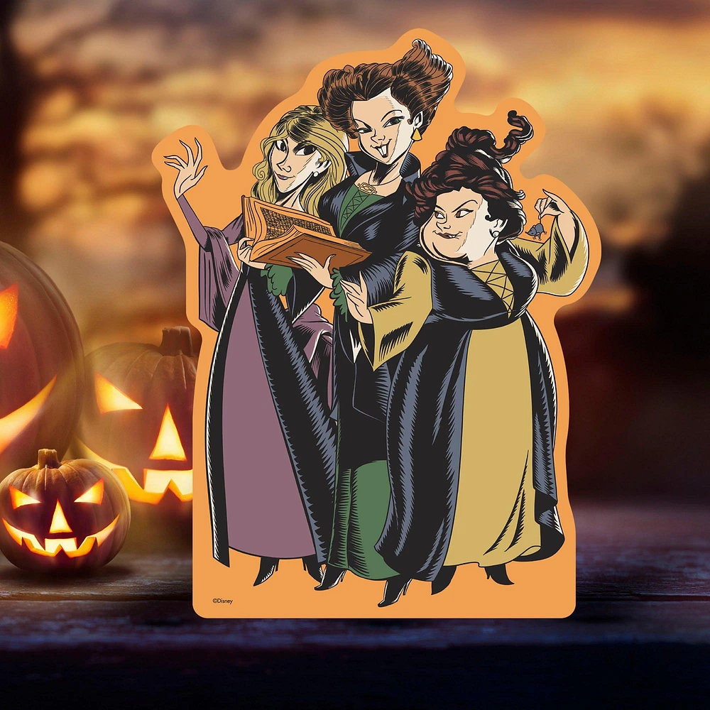 PartyCity Sanderson Sisters Centerpiece Cardboard Cutout, 18in - Disney ...