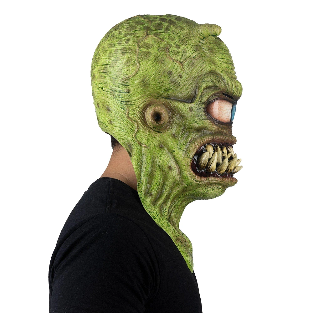PartyCity Adult Rool Alien Latex Mask | Hamilton Place