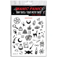 PartyCity Manic Panic Bewitched Temporary Tiny Tattoos, 43pc | Hamilton ...