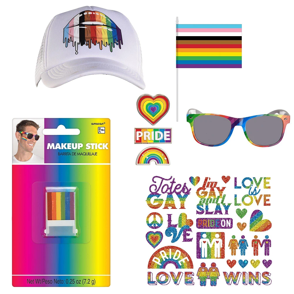 PartyCity Pride Essentials Accessories Kit | Hamilton Place