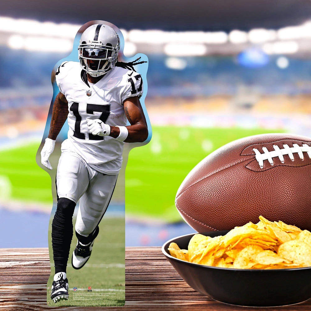 PartyCity NFL Las Vegas Raiders Davante Adams Cardboard Cutout, 18in ...