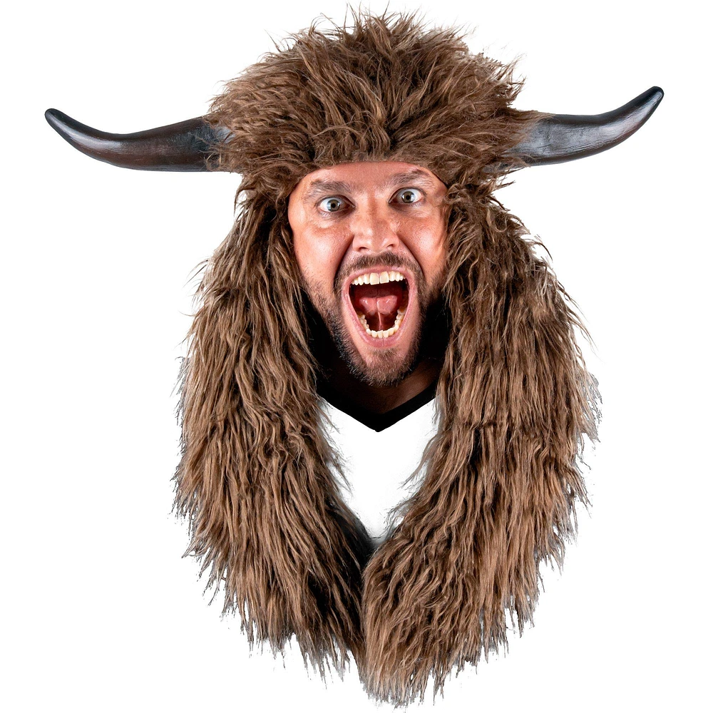 PartyCity Adult Faux Fur Horn Helmet | Hamilton Place