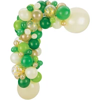 PartyCity 25ct, 5in, Natural 5-Color Mix Mini Latex Balloons - Greens ...