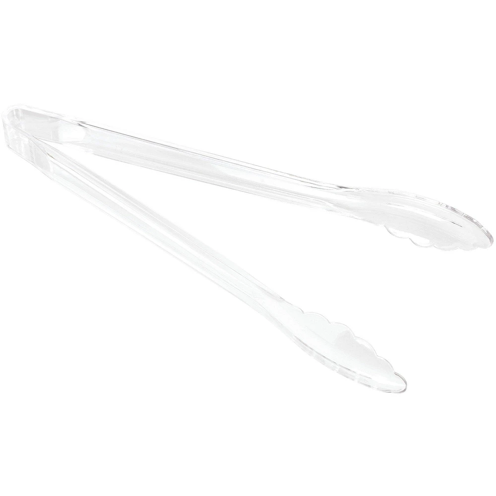 PartyCity Clear Plastic Tongs, 12in | Hamilton Place