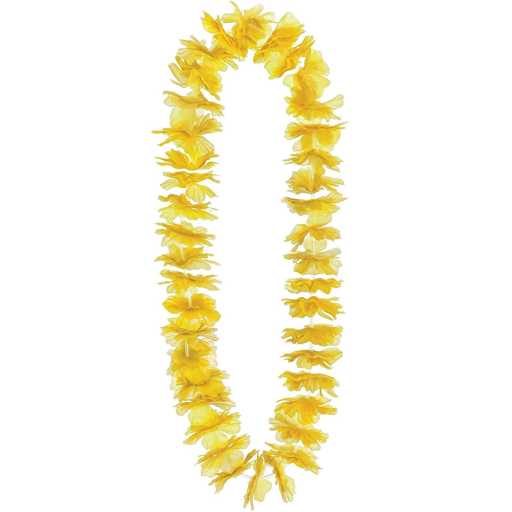 PartyCity Yellow Lei, 40in | Hamilton Place