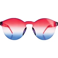 PartyCity Frameless Red, White, & Blue Glasses | Hamilton Place