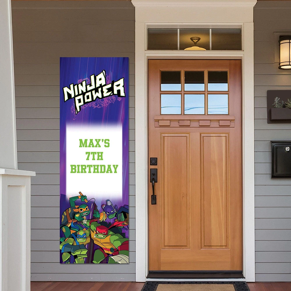 PartyCity Custom Rise of the TMNT Vertical Banner | Hamilton Place