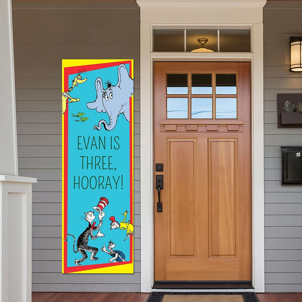 PartyCity Custom Dr. Seuss Vertical Banner | Hamilton Place