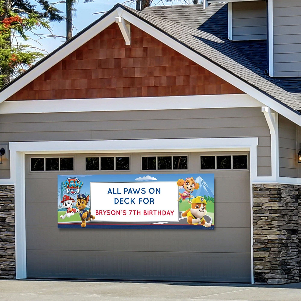 PartyCity Custom PAW Patrol Adventures Horizontal Banner | Hamilton Place