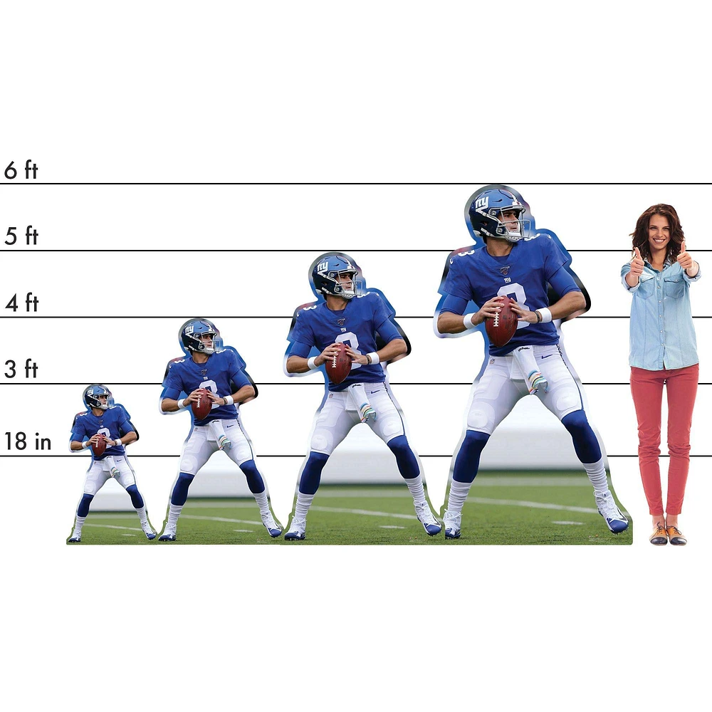 PartyCity NFL New York Giants Daniel Jones Cardboard Cutout | Hamilton ...