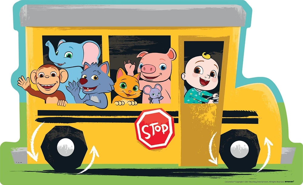 PartyCity CoComelon Bus Cardboard Cutout | Hamilton Place