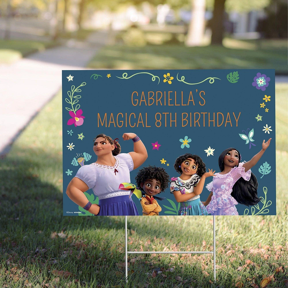 PartyCity Custom Encanto Plastic Yard Sign | Hamilton Place