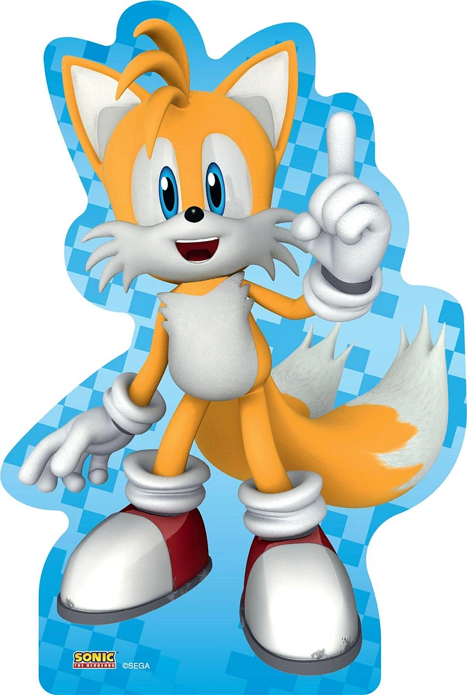 PartyCity Tails Life-Size Cardboard Cutout, 5ft - Sonic the Hedgehog ...