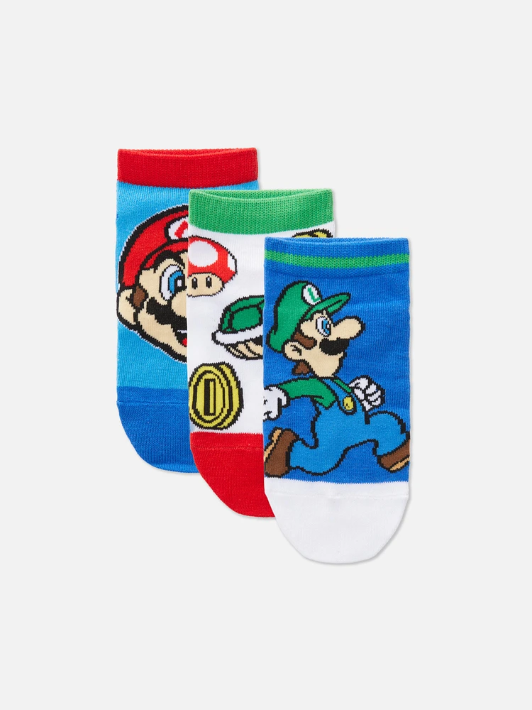 Primark Pack 3 pares meias Super Mario World | Centro Colombo