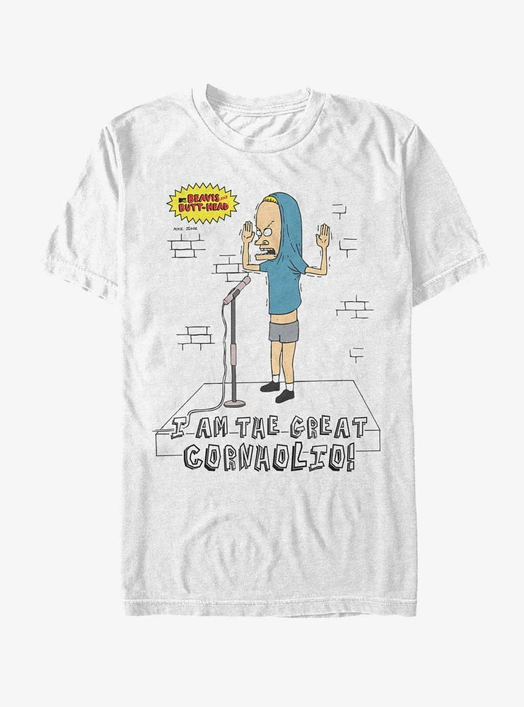 Hot Topic Beavis And Butt-Head I am the Great Cornholio T-Shirt ...