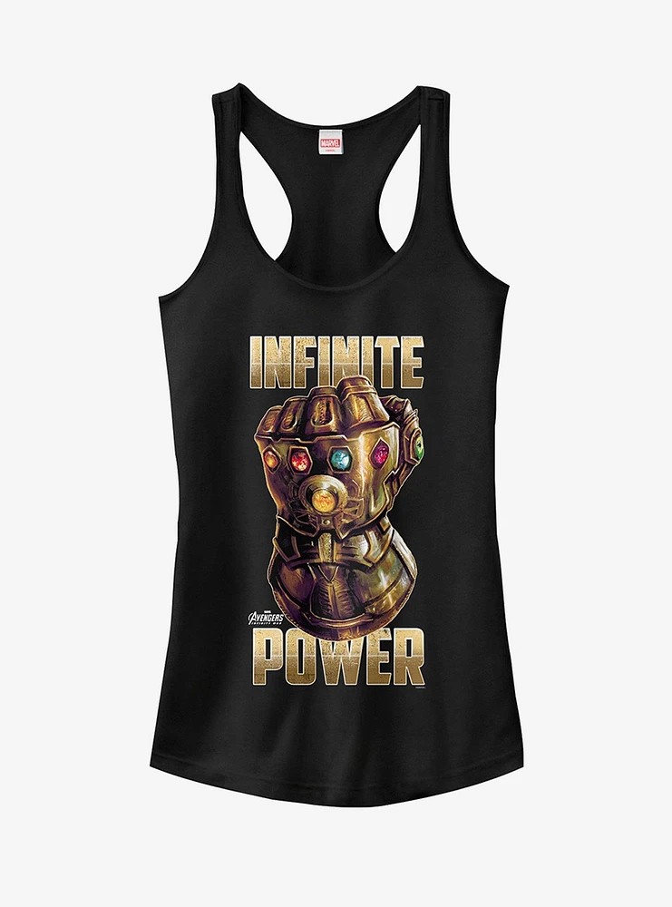 Hot Topic Marvel Avengers: Infinity War Gauntlet Power Girls Tanks ...