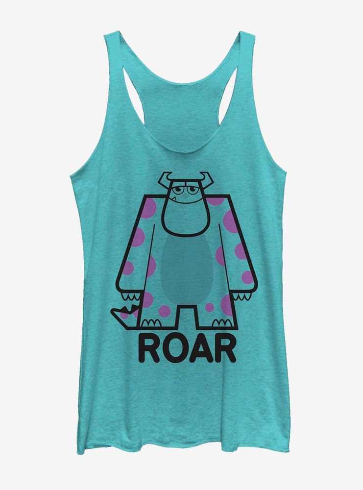 Boxlunch Disney Pixar Monsters, Inc. Sulley Roar Womens Tank Top ...