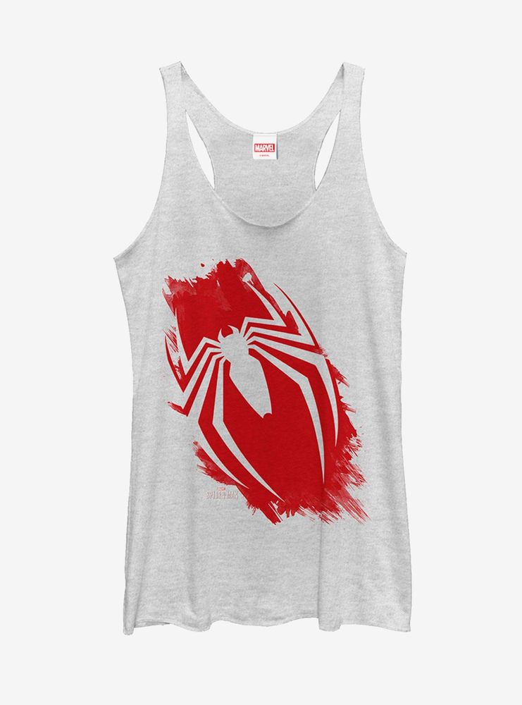 Spider-Man Marvel Gamerverse Spider-Man Symbol Streak Girls Tank | Mall ...