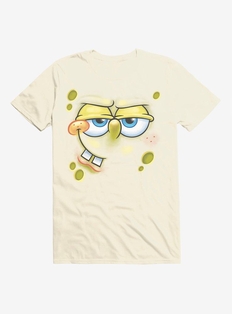 Boxlunch SpongeBob SquarePants Face Smirk T-Shirt | Hamilton Place