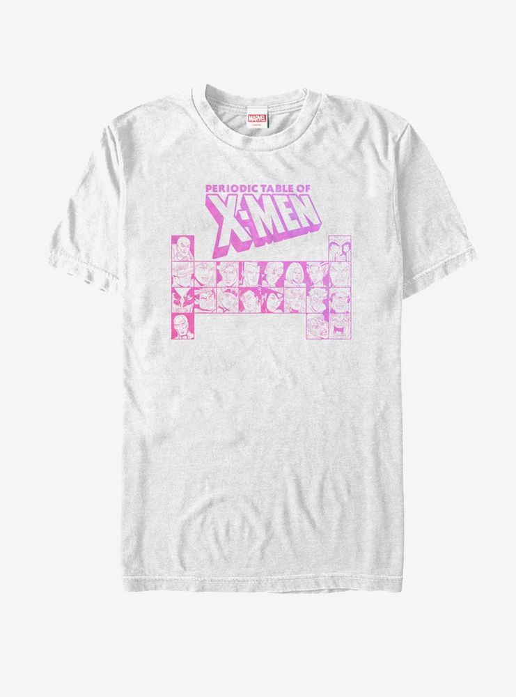 X-Men Marvel X-Men Periodic Table White T-Shirt | Mall of America®