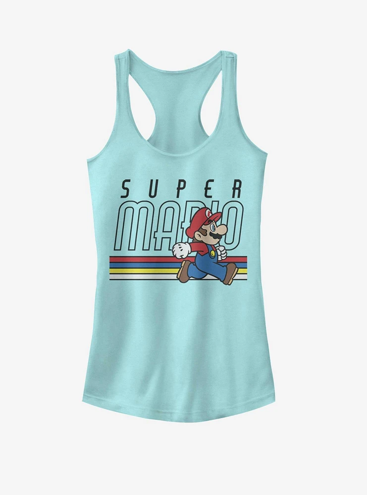 Hot Topic Marvel Nintendo Throwback Mario Girls Tank | Hamilton Place