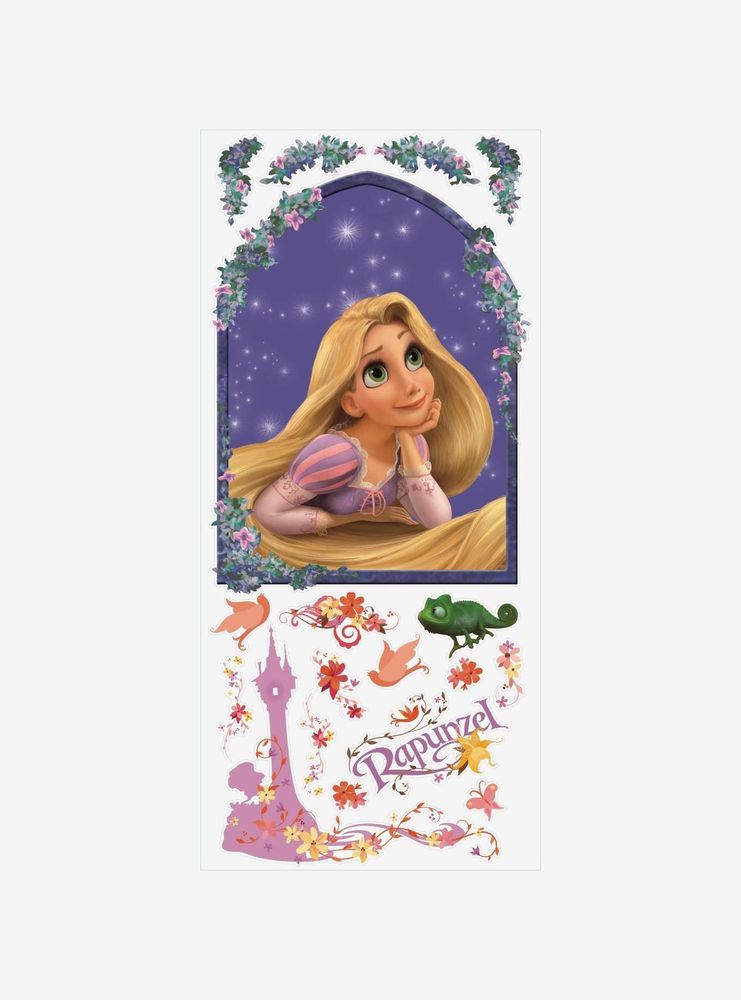Tangled Disney Tangled Rapunzel Peel & Stick Giant Wall Decals | Mall ...